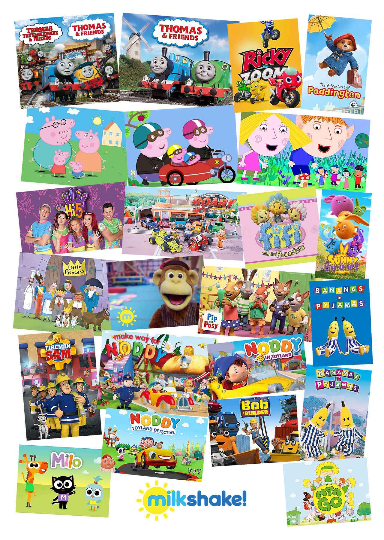 Channel 5's Milkshake Tv Snapshots By Gikestheasd On Deviantart