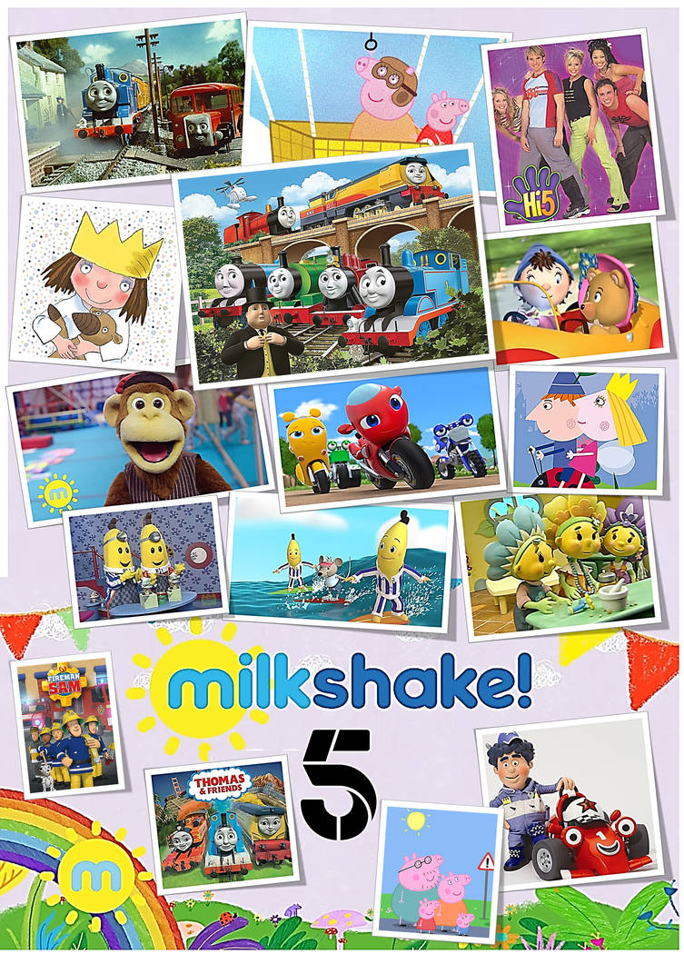 Channel 5's Milkshake Tv Snapshots 2 By Gikestheasd On Deviantart
