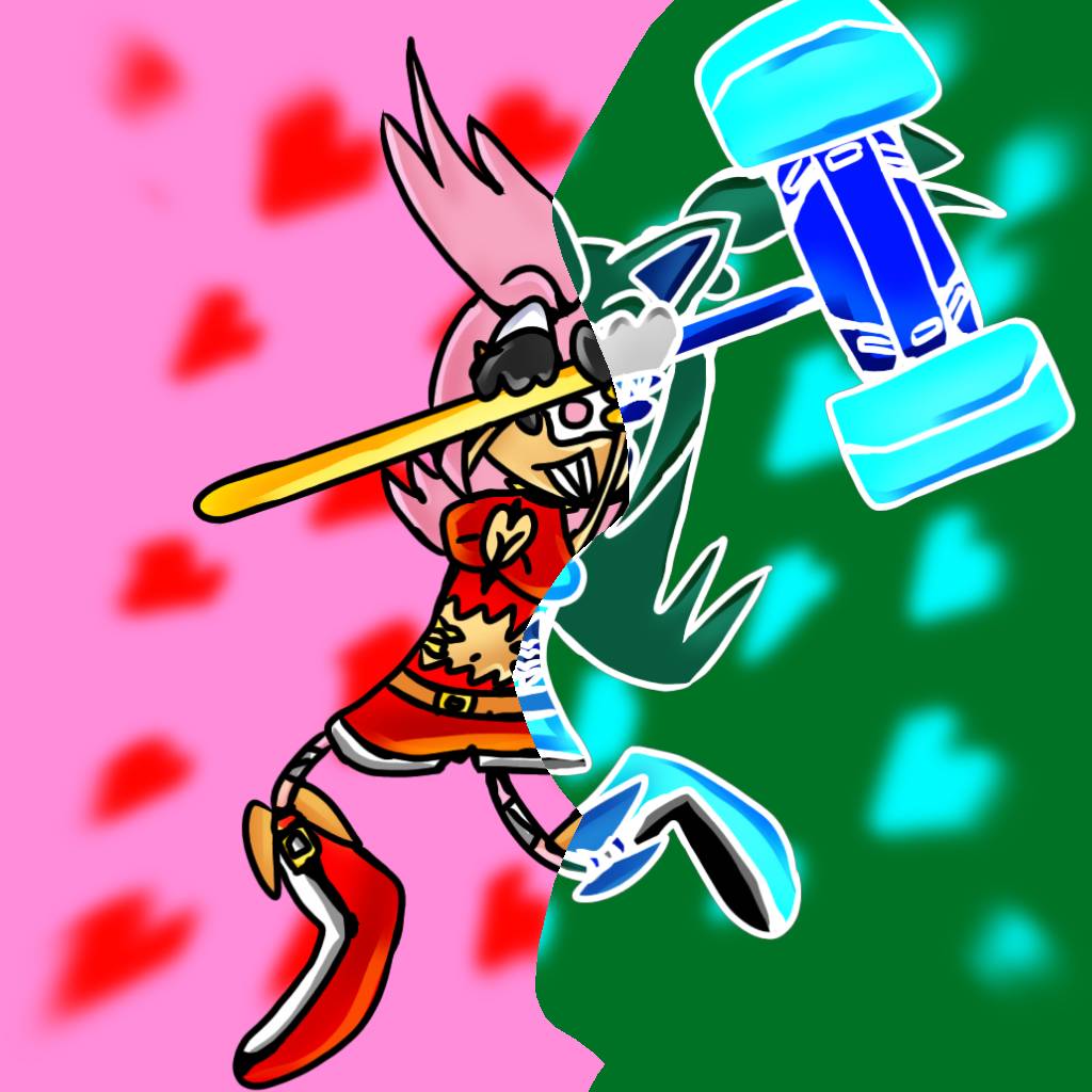 Adventure Crazy/Mashed Amy! by RecruitGlitcher on DeviantArt Adventure Crazy/Mashed Amy! by RecruitGlitcher on DeviantArt