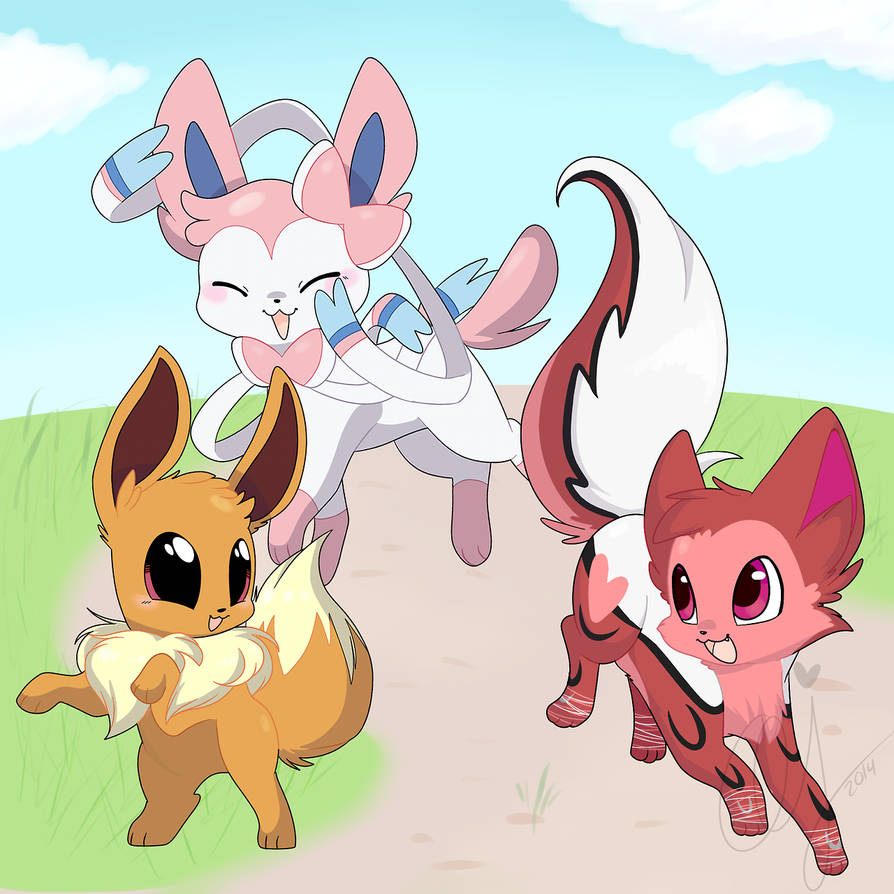 Triple Cutie By Arya Jaeger On Deviantart