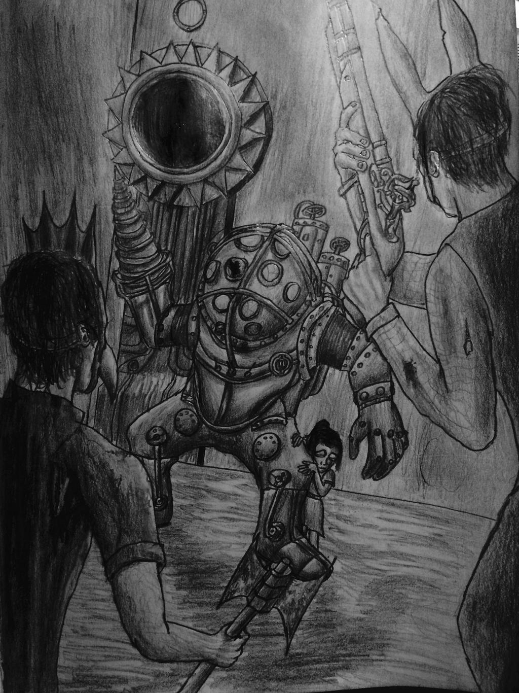Big Daddy Bioshock By Kingalgernon On Deviantart