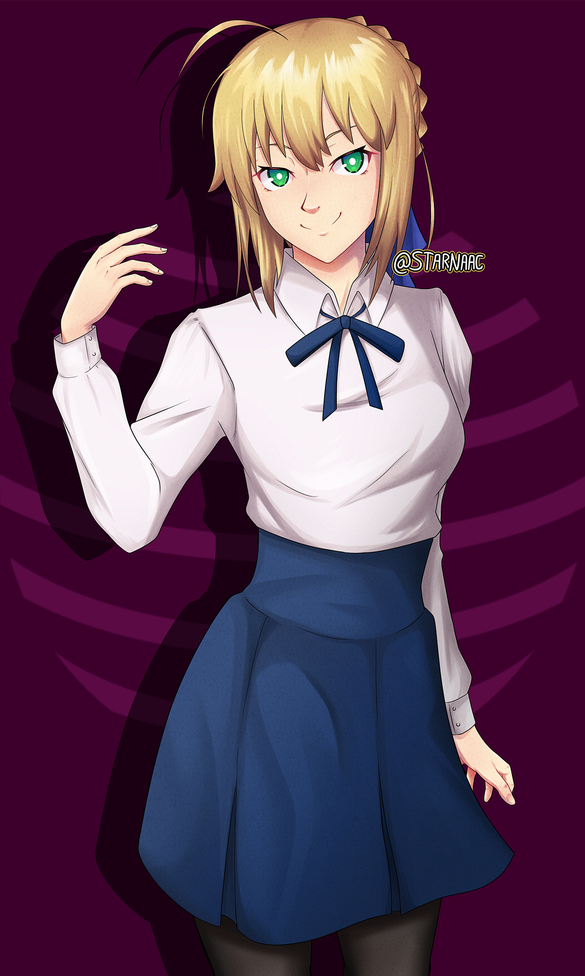 Saber Artoria Pendragon Fan Art By Naacsenpai On Deviantart