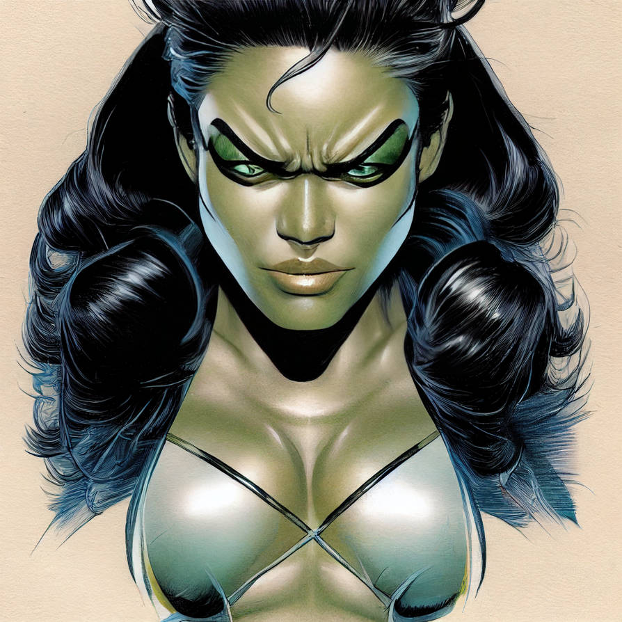Commission She Hulk By Kemonator On Deviantart