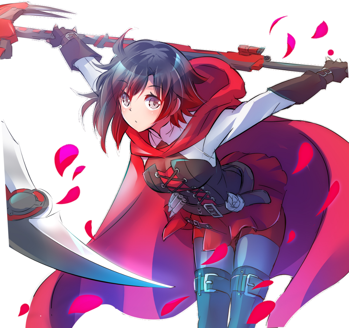 Ruby Rose Rwby Png Render 2 By Spider Monkie On Deviantart