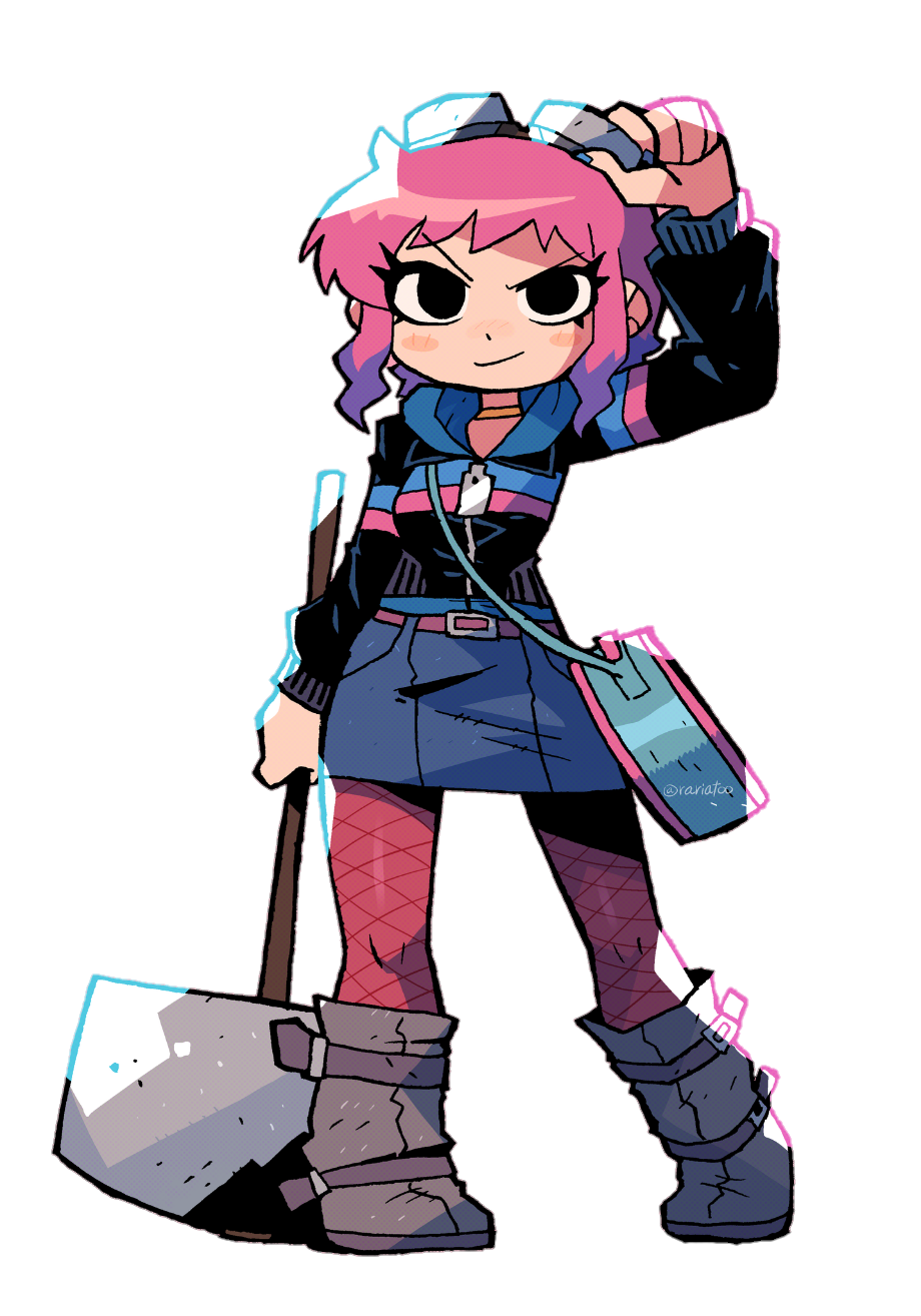 Ramona Flowers Png Render 6 By Spider Monkie On Deviantart