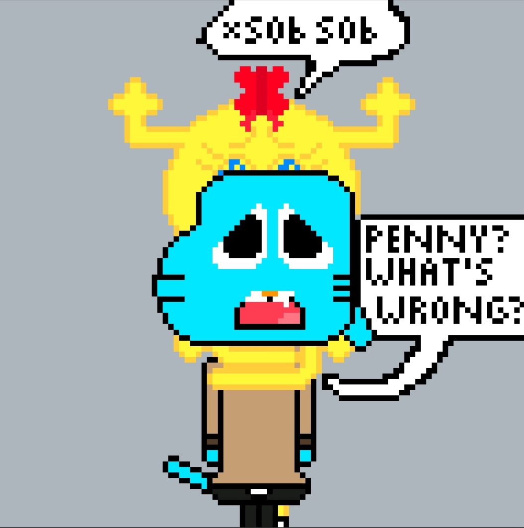 Gumball X Penny Whats Wrong By Benjrom11 On Deviantart