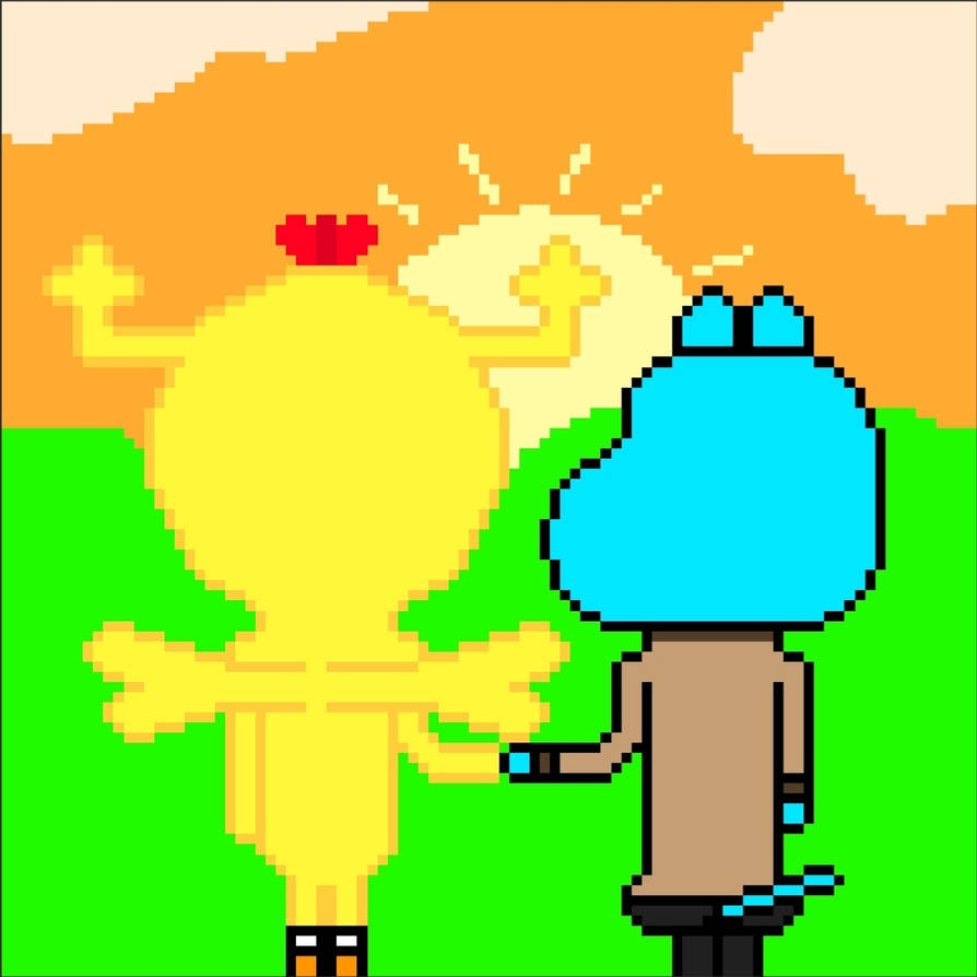 Gumball X Penny What A View By Benjrom11 On Deviantart