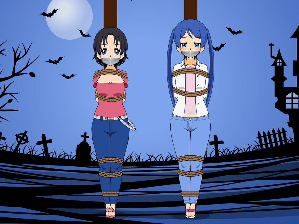 Rose And Chikaru Pole Tied By Conanrock On Deviantart