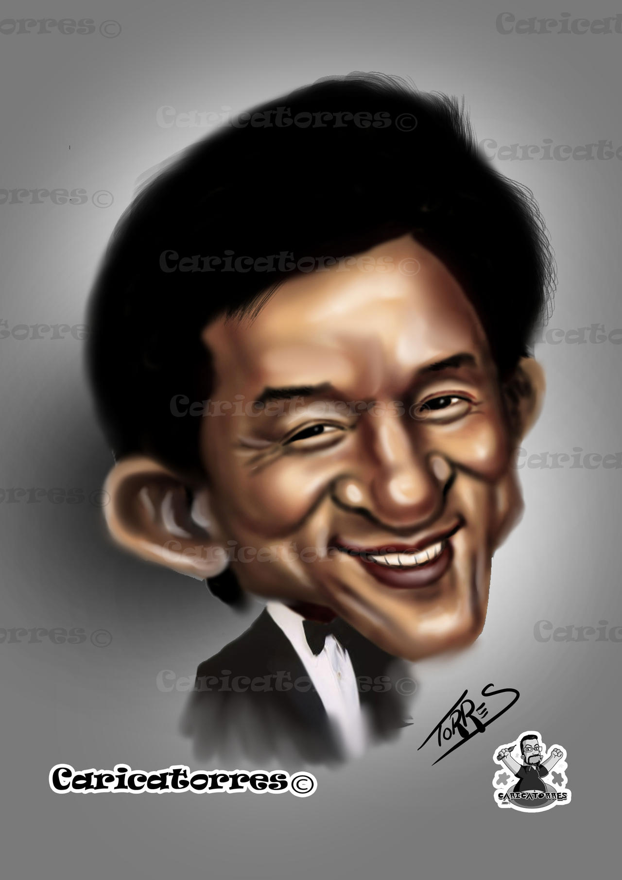 CARICATURA DE JACKIE-CHAN by CARICATORRES on DeviantArt CARICATURA DE JACKIE-CHAN by CARICATORRES on DeviantArt
