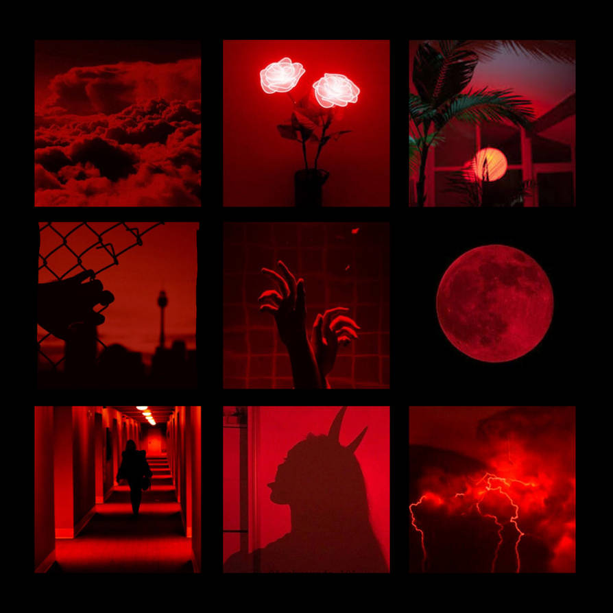Red And Black Moodboard By Greenbeen24 On Deviantart