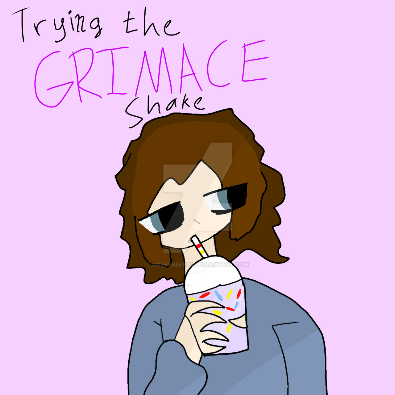 Happy Birthday Grimace By Greenbeen24 On Deviantart