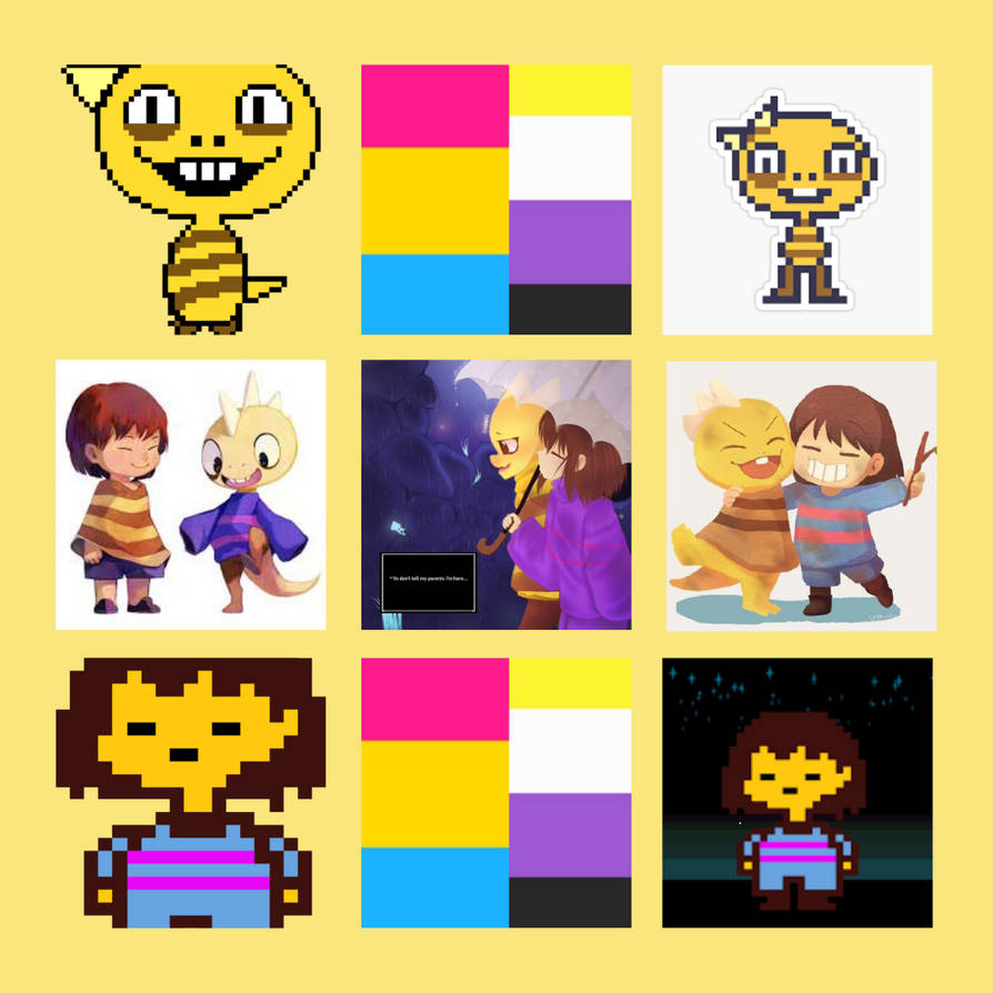Mk X Frisk Moodboard By Greenbeen24 On Deviantart