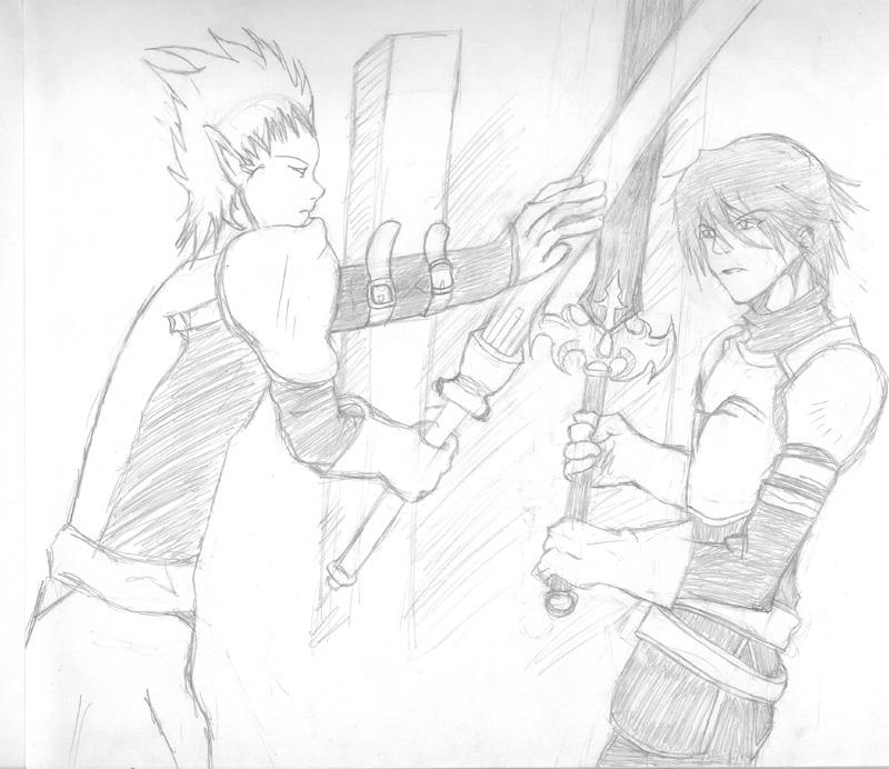 Sword Fight by Arku3id on DeviantArt