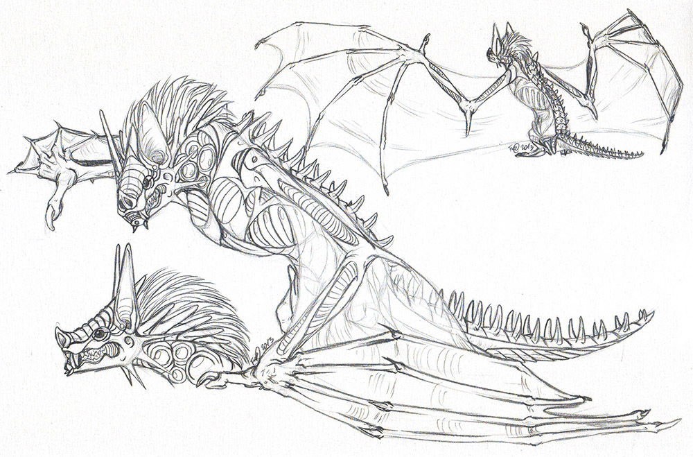 Bat Dragon By Afrozenheart On Deviantart