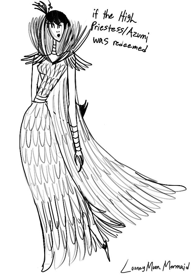 High Priestess Forest Outfit Design By Looneymoonmermaid On Deviantart