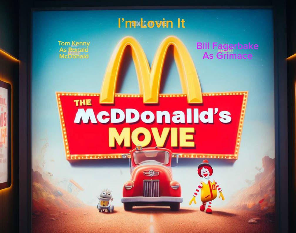 The Mcdonalds Movie Ai Generated Poster By Ralsei6644 On Deviantart