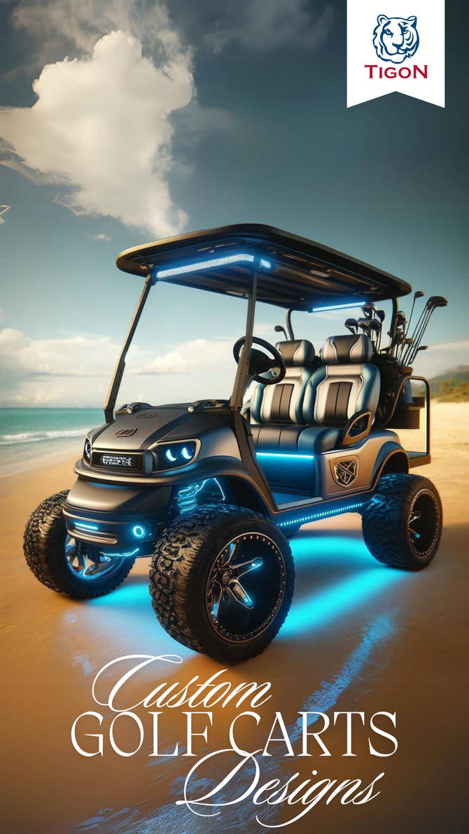 Custom Golf Cart Designs By Tigon Golf Carts 23 By Tigongolfcart On