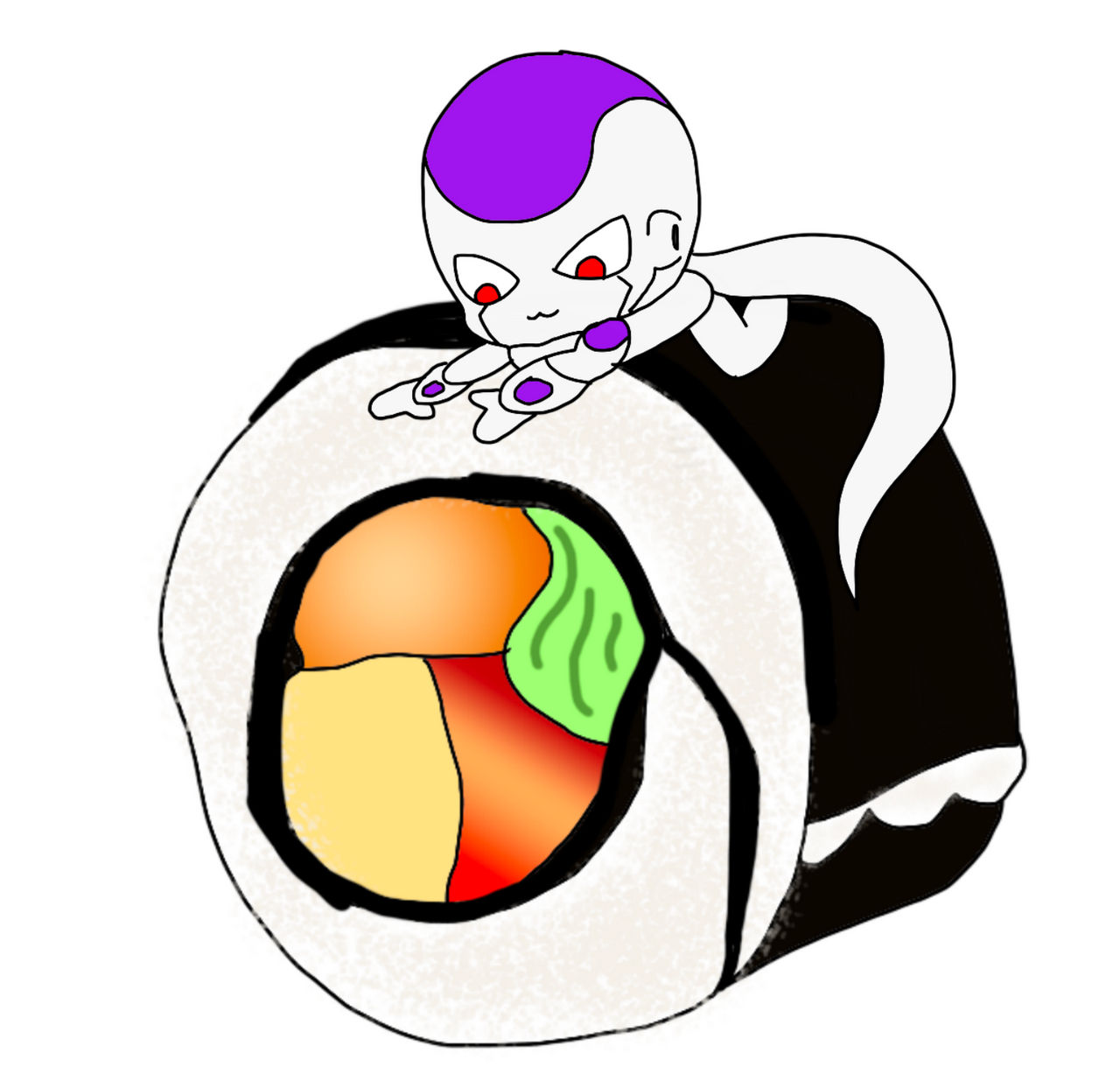 Smol Frieza, Big Sushi by DashieTheYTP on DeviantArt Smol Frieza, Big Sushi by DashieTheYTP on DeviantArt