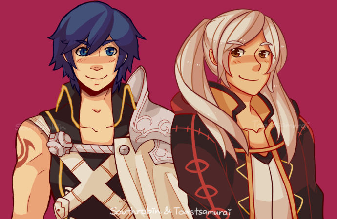 Chrom And Robin By Southrobin On Deviantart