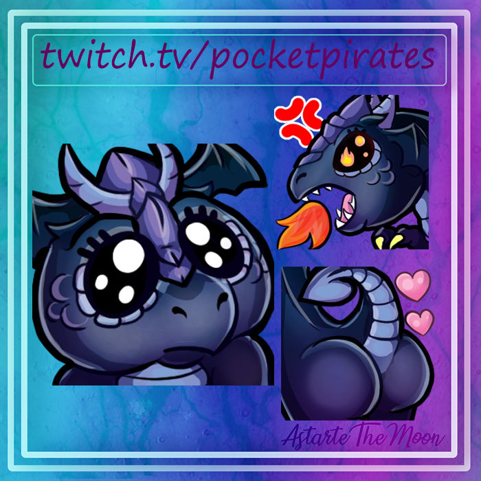 Pocketcutie Emote Card By Astarteofthemoon On Deviantart