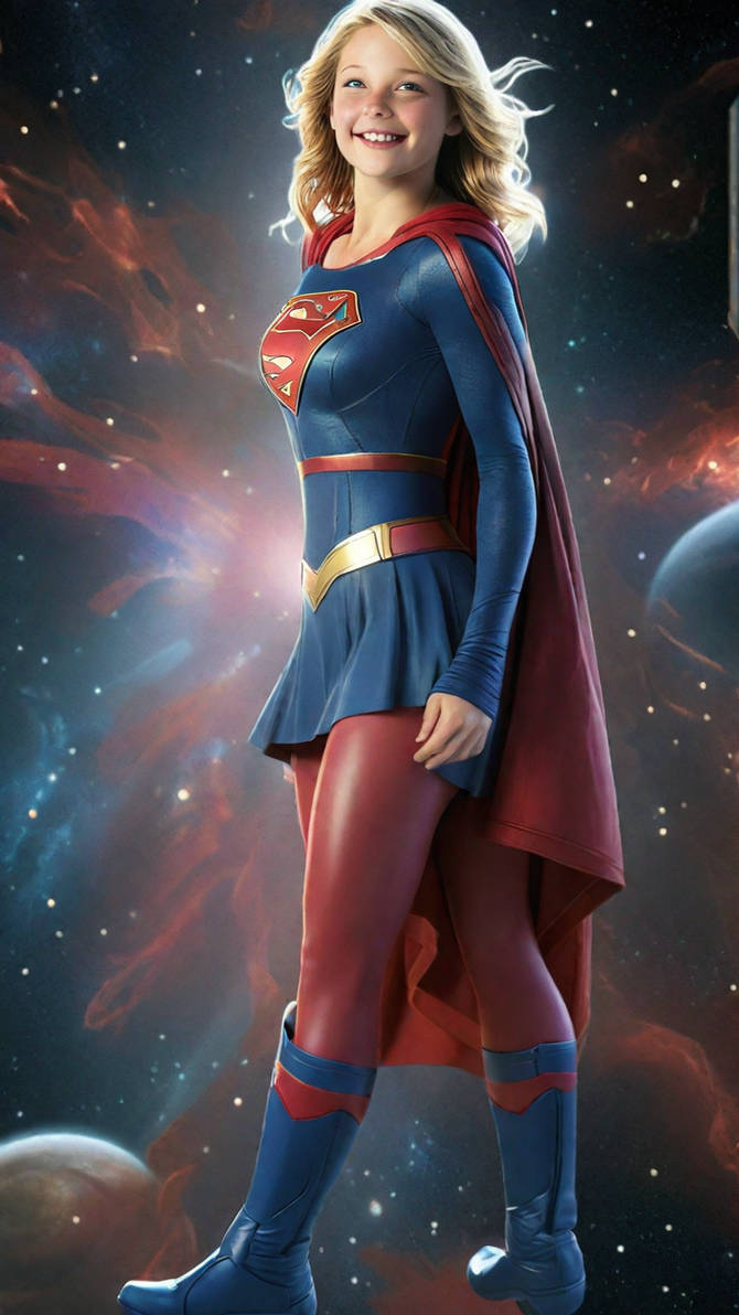 Supergirl Happy By Superherovibes On Deviantart