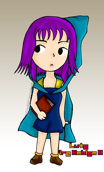 FE: Lute in Chibi by kageshoujo on DeviantArt