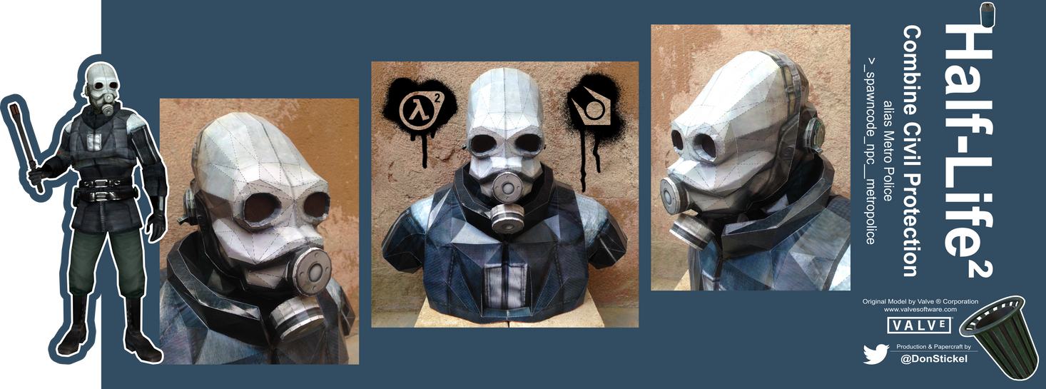 Half Life 2 Combine Civil Protection By Donstickel On Deviantart