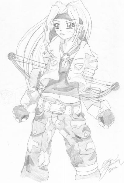 Archer Girl by FullMetalFreak03 on DeviantArt