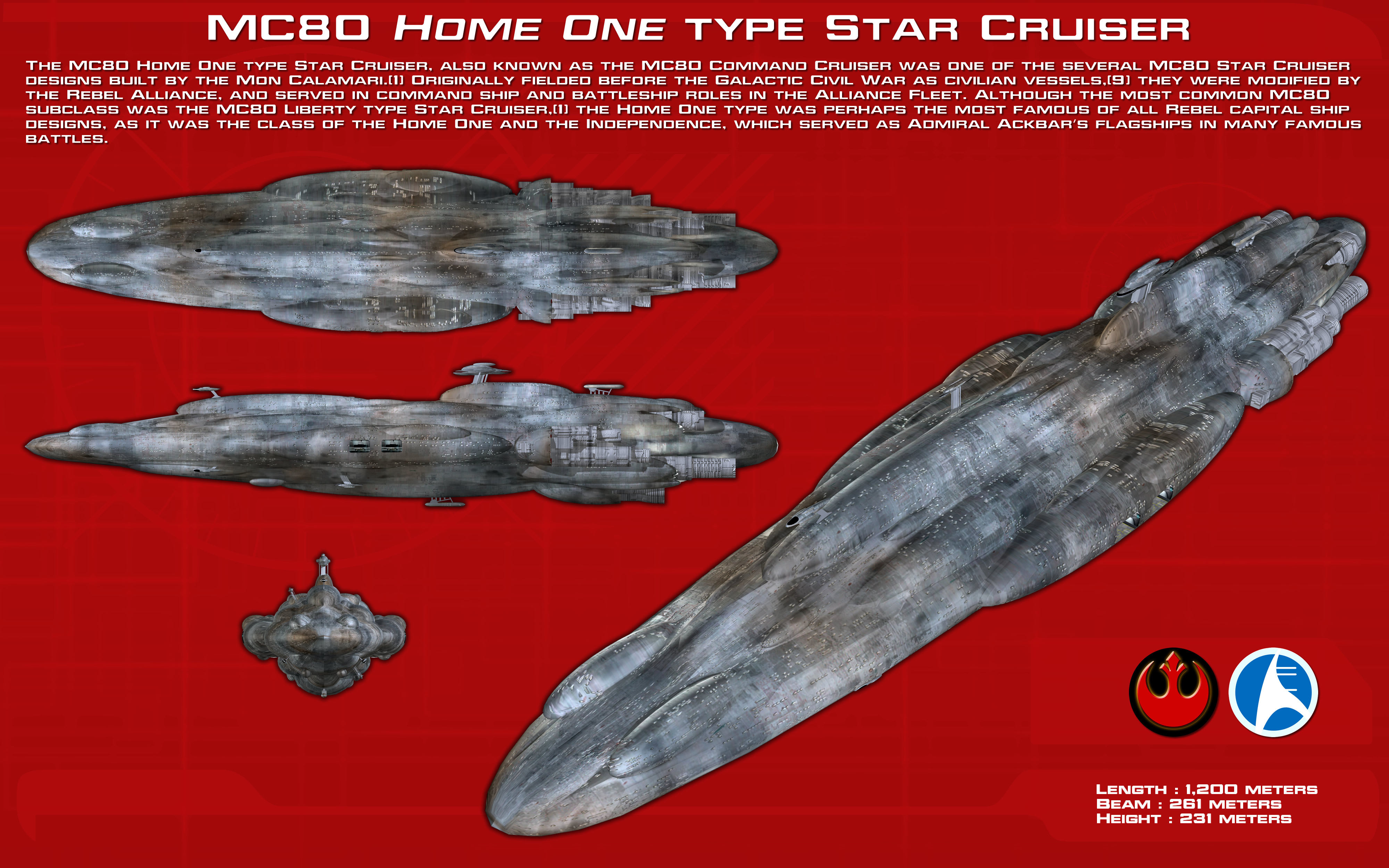 Mc80 Home One Type Star Cruiser Ortho New By Unusualsuspex On Deviantart