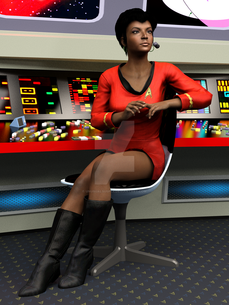First Lady Of Star Trek Nyota Uhura By Unusualsuspex On Deviantart