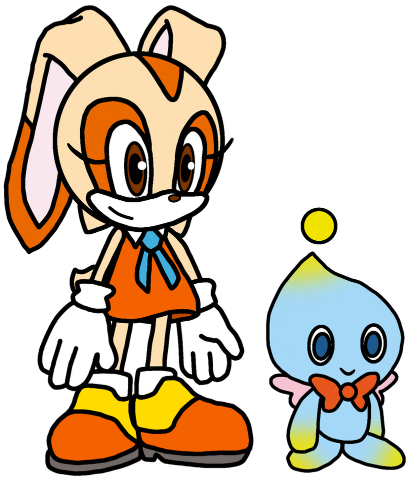 Cream The Rabbit And Cheese Gametoons Style By Lidni56 On Deviantart