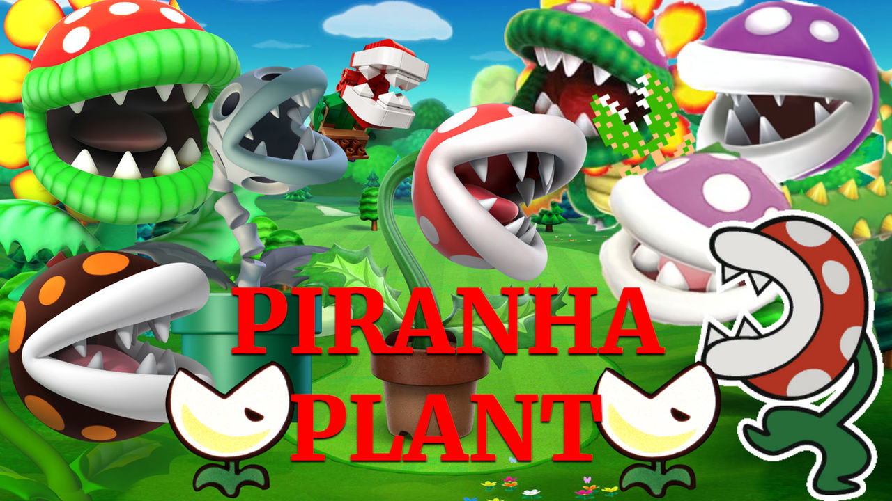 Piranha Plant Wallpaper By Inklingmain On Deviantart