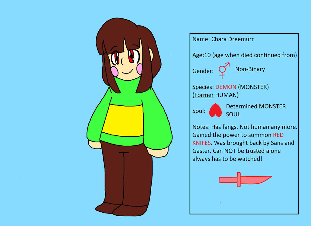 Chara Ref Sheet By Kittythefox Rabbit10 On Deviantart
