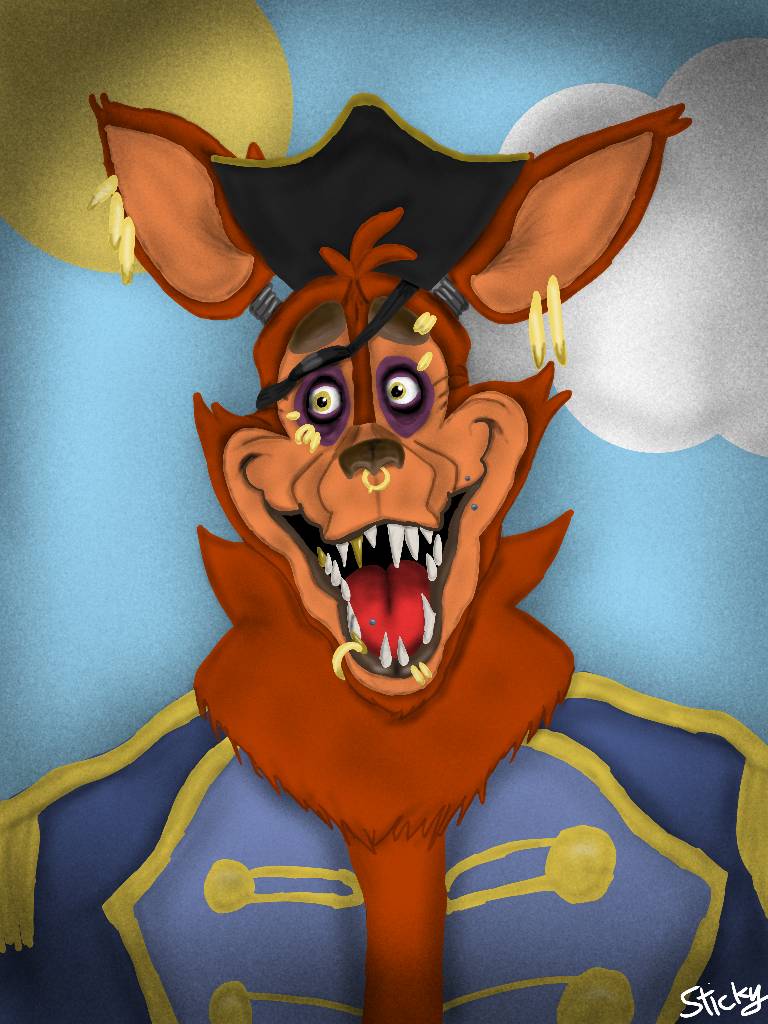 Captain Foxy The Pirate Fox By Astickmannamedsticky On Deviantart