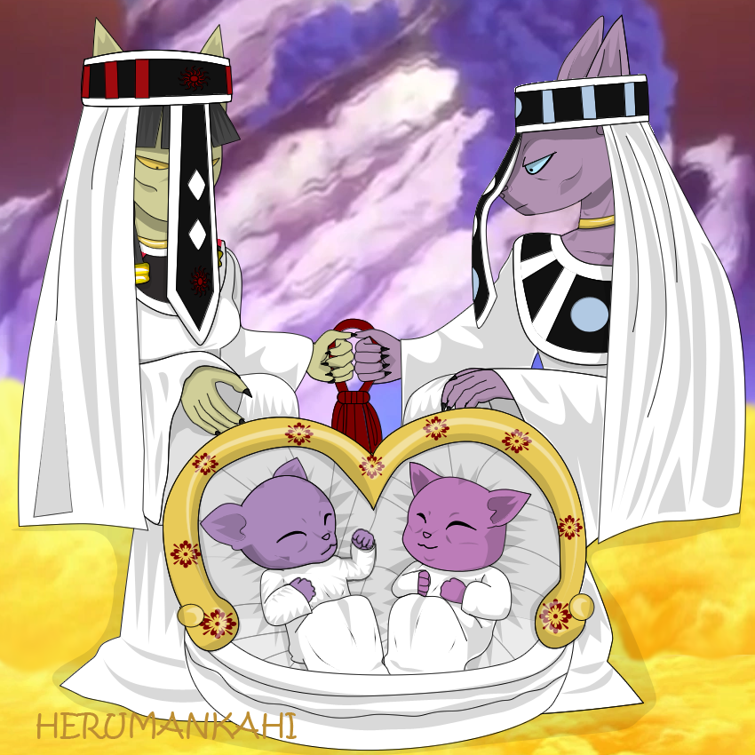 Beerus And Champa By Herumankahi On Deviantart