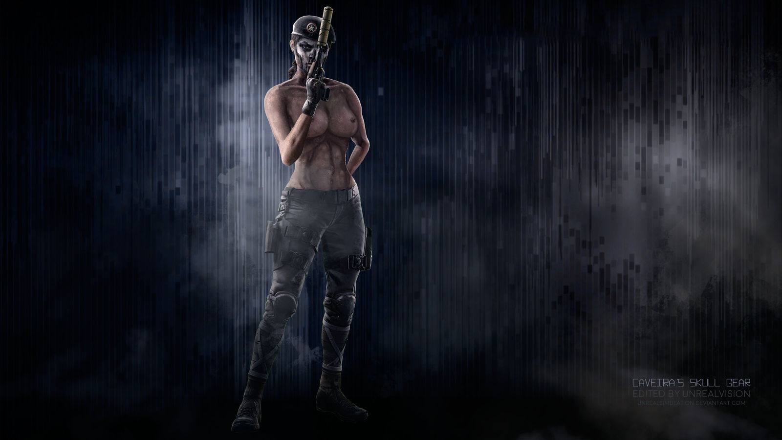 Rainbow 6 Siege Caveira Editedbyunrealvision Nsfw By Unrealsimulation