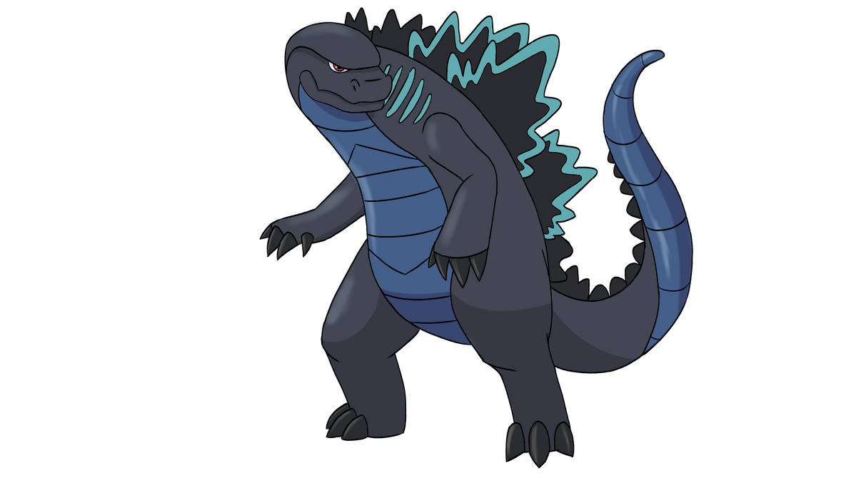Godzilla Pokemon Kaiju 2 By Pokeflix On Deviantart