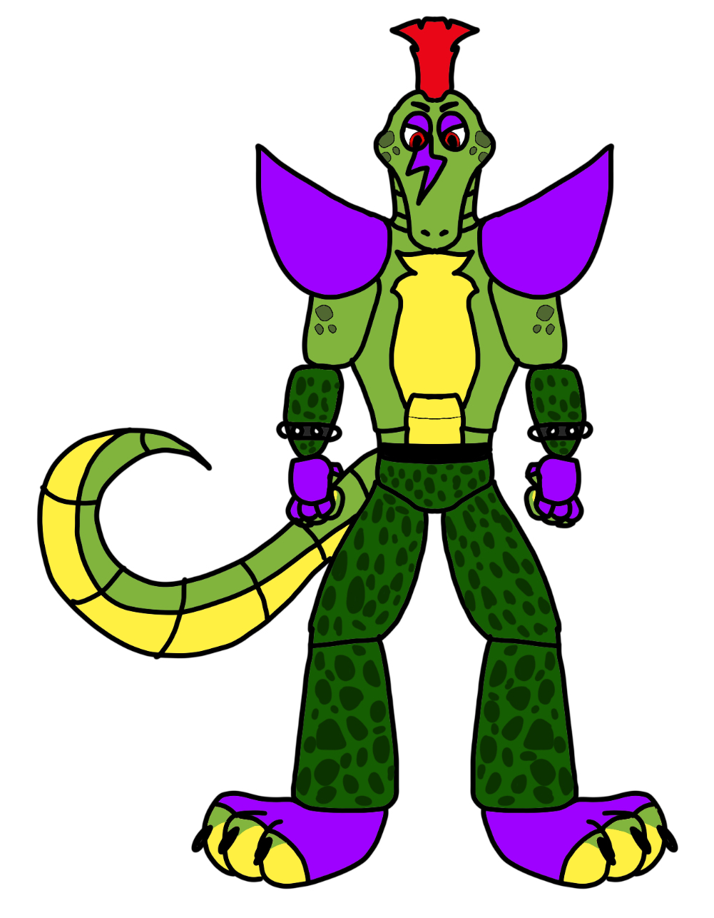 Monty Gator By Alligatorwolffox On Deviantart