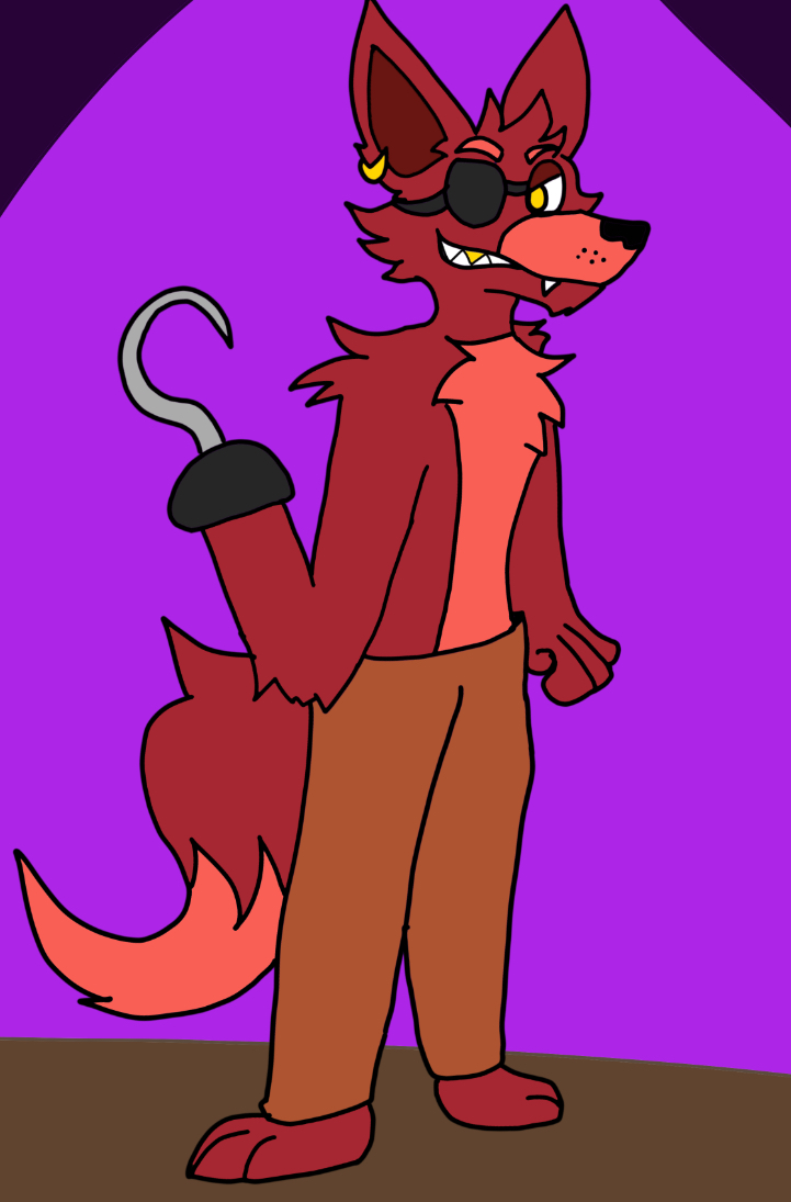 Foxy The Pirate Fox Fnaf1 By Alligatorwolffox On Deviantart