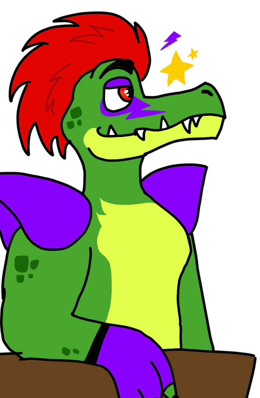 Chill Time Fnafsb Monty Gator By Alligatorwolffox On Deviantart