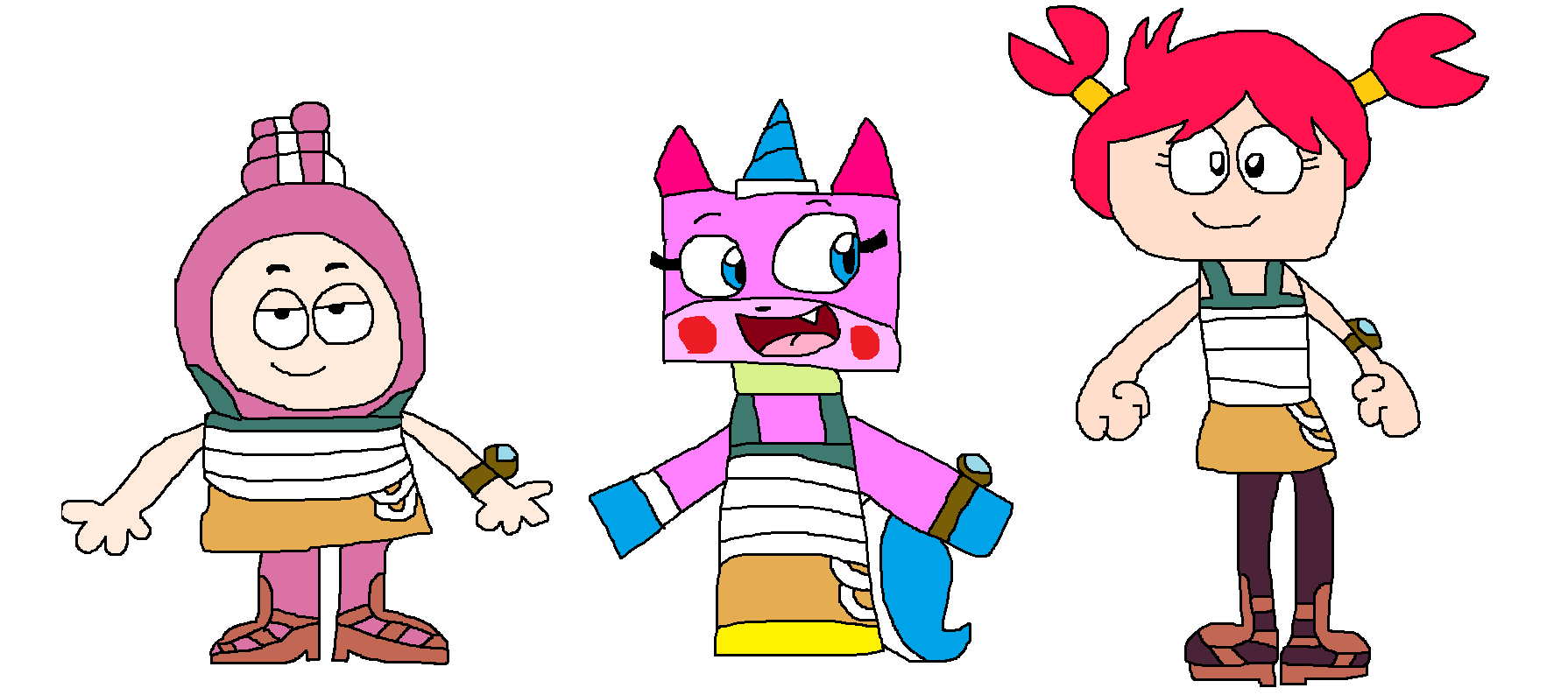 Newt Unikitty And Cancer As Nami By Chloedh1001 On Deviantart