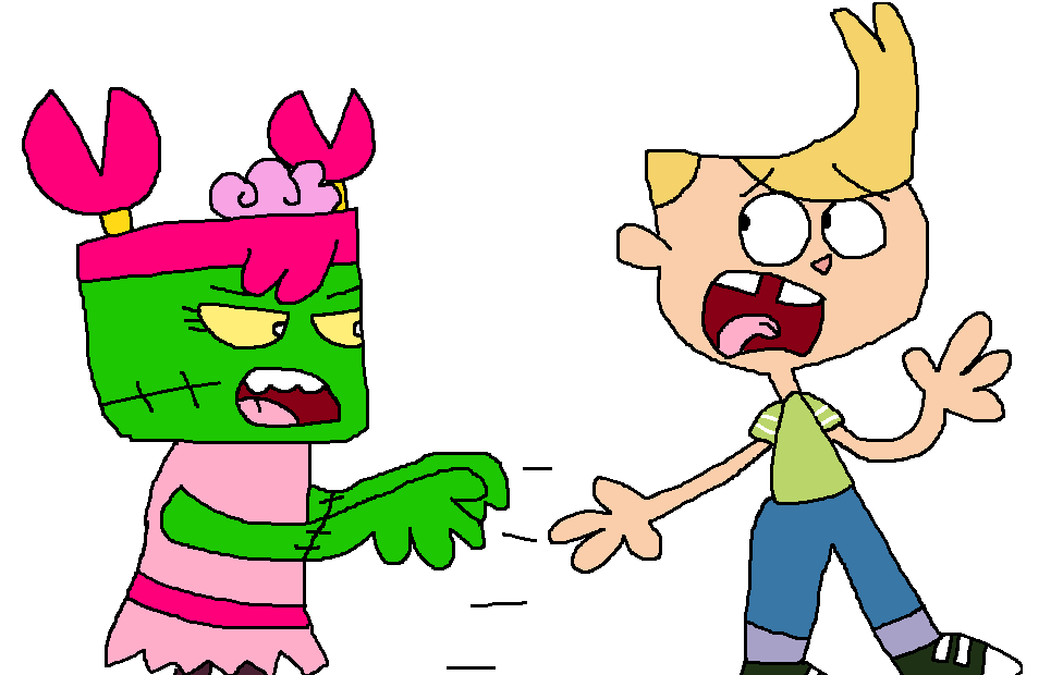 Zombie Cancer Scares Jimmy Two Shoes By Chloedh1001 On Deviantart