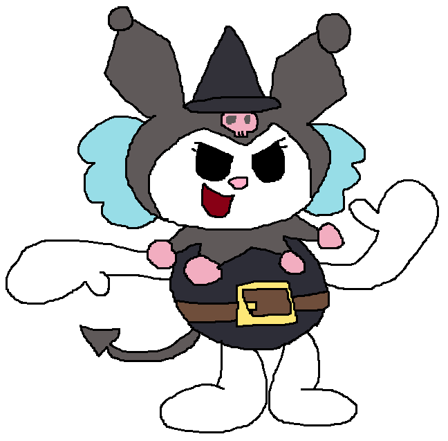 Kuromi As Helen The Witch Kiff By Chloedh1001 On Deviantart
