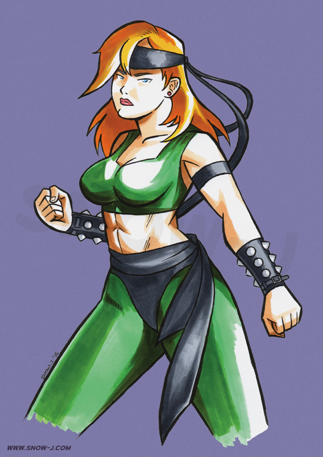 Sonya Blade By Snow J On Deviantart
