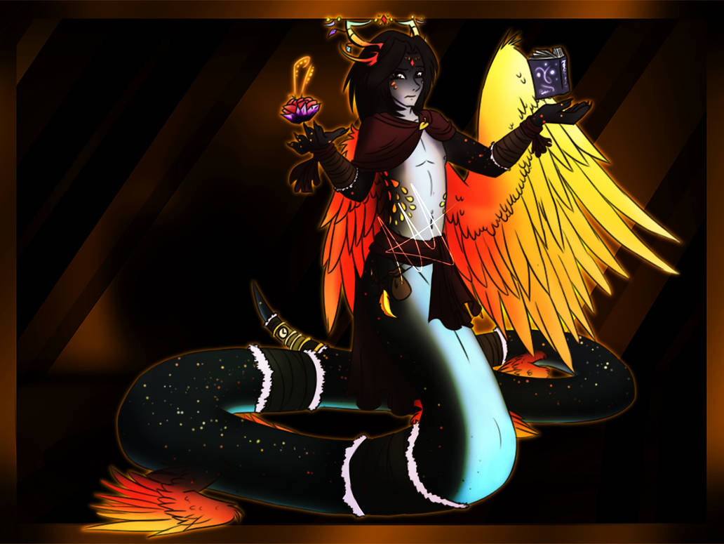 Closed Auction Broken Winged Pheonix Naga Mage By Ladysaltybeard On Deviantart