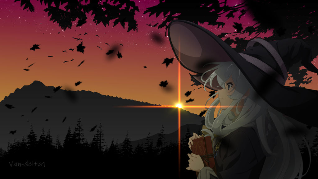 Majo No Tabi Elaina By Van Delta1 On Deviantart