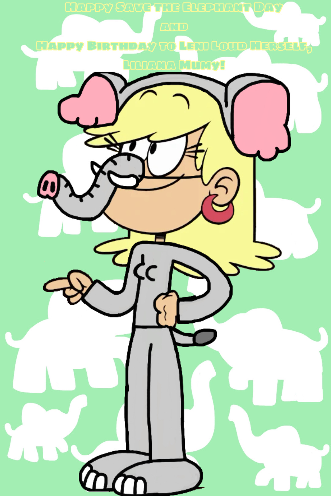 Leni Loud in an Elephant Costume Tribute Pic by FinntheJedi1025 on ... Leni Loud in an Elephant Costume Tribute Pic by FinntheJedi1025 on ...