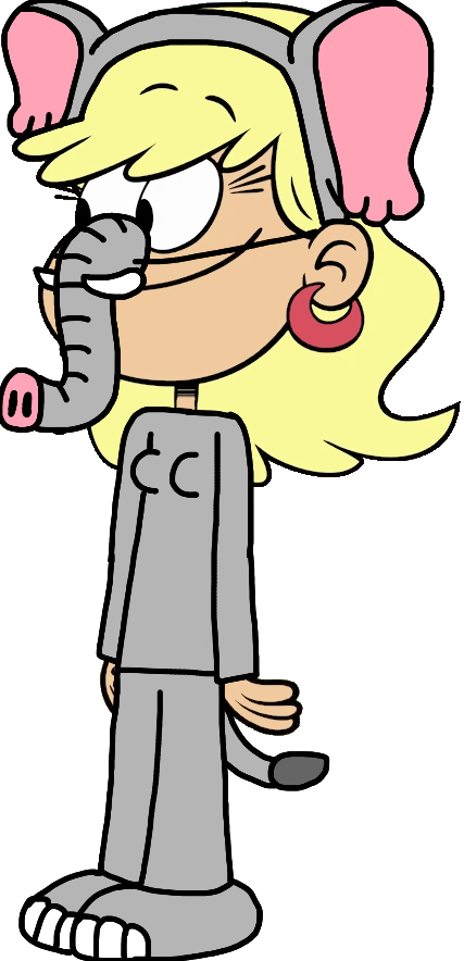 Leni Loud Dressed in an Elephant Costume by FinntheJedi1025 on DeviantArt Leni Loud Dressed in an Elephant Costume by FinntheJedi1025 on DeviantArt