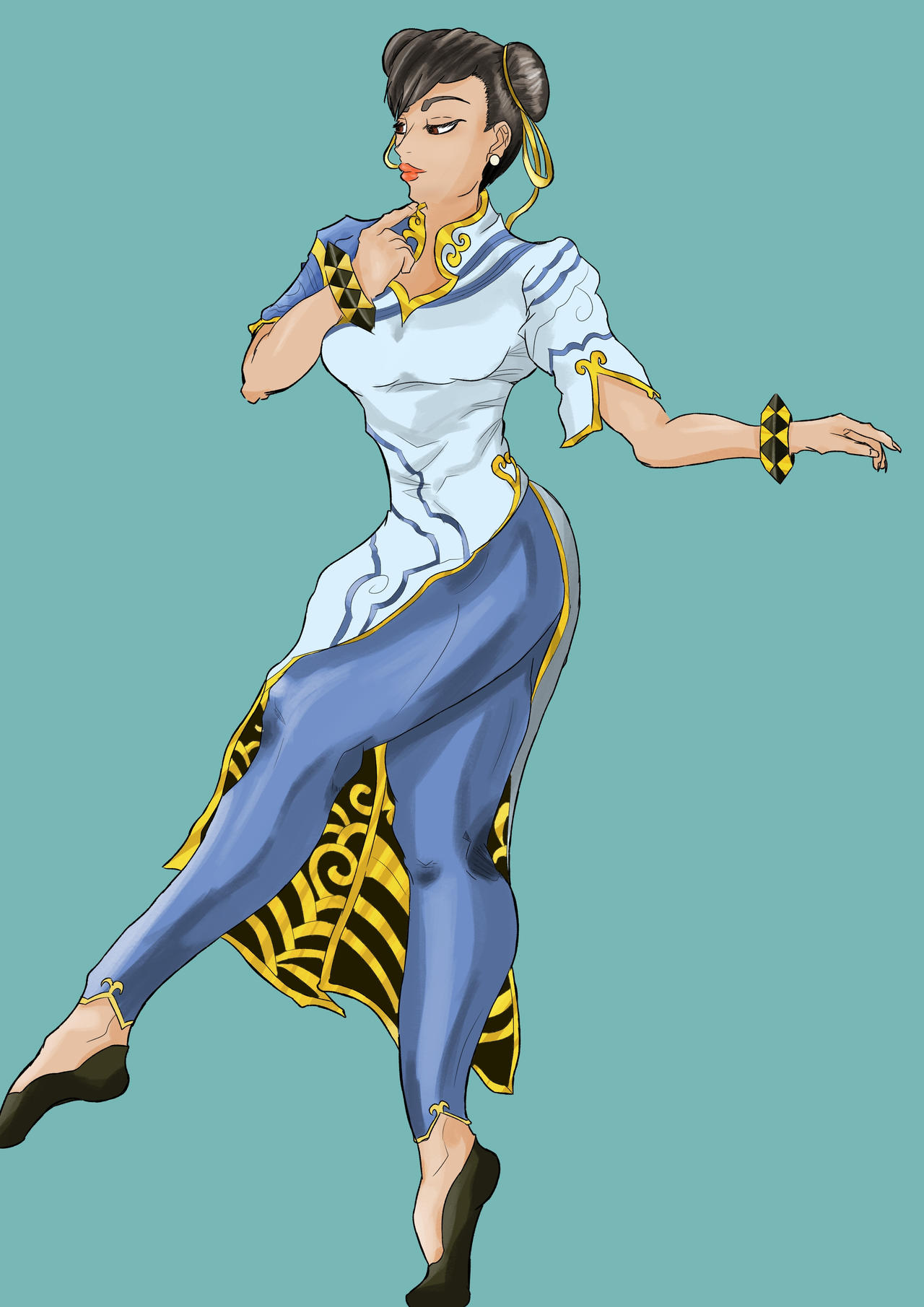 Chun Li Color By Almirsp10 On Deviantart