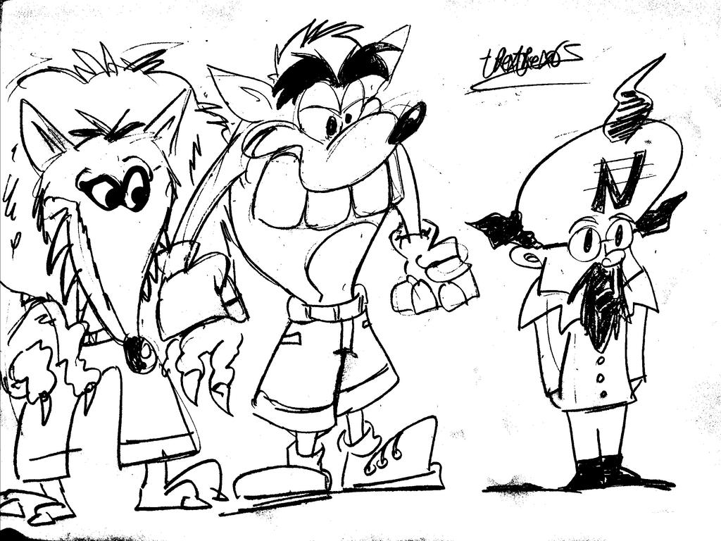 Crash bandicoot bugs bunny style by TPCKRULEZ on DeviantArt Crash bandicoot bugs bunny style by TPCKRULEZ on DeviantArt